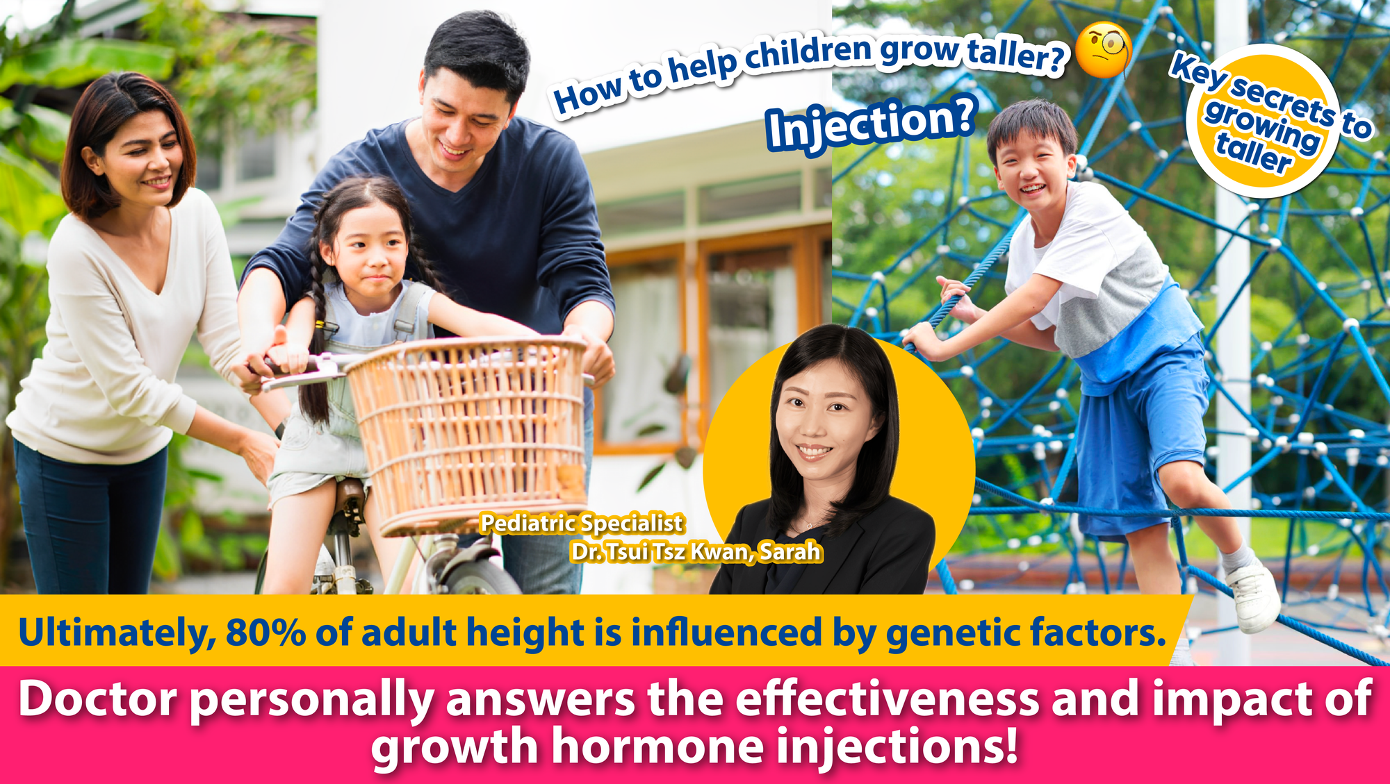 Do growth hormone injections help children grow taller? Pediatric spec